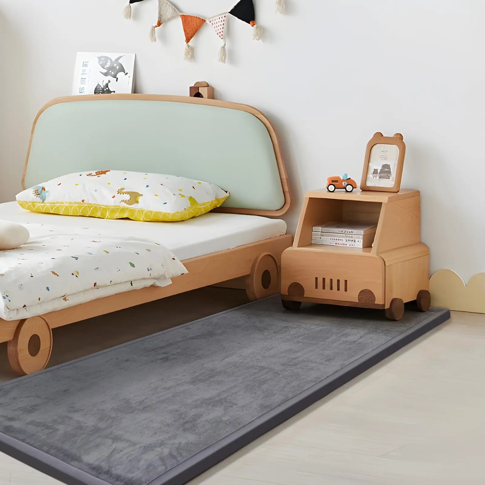 Huloosleep Baby Play Mat 1.3" Thick Foam Anti-Fall Cushion Mat for Kids ...