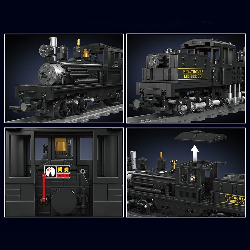 Mould King Steam Locomotive – Remote Gear Shop