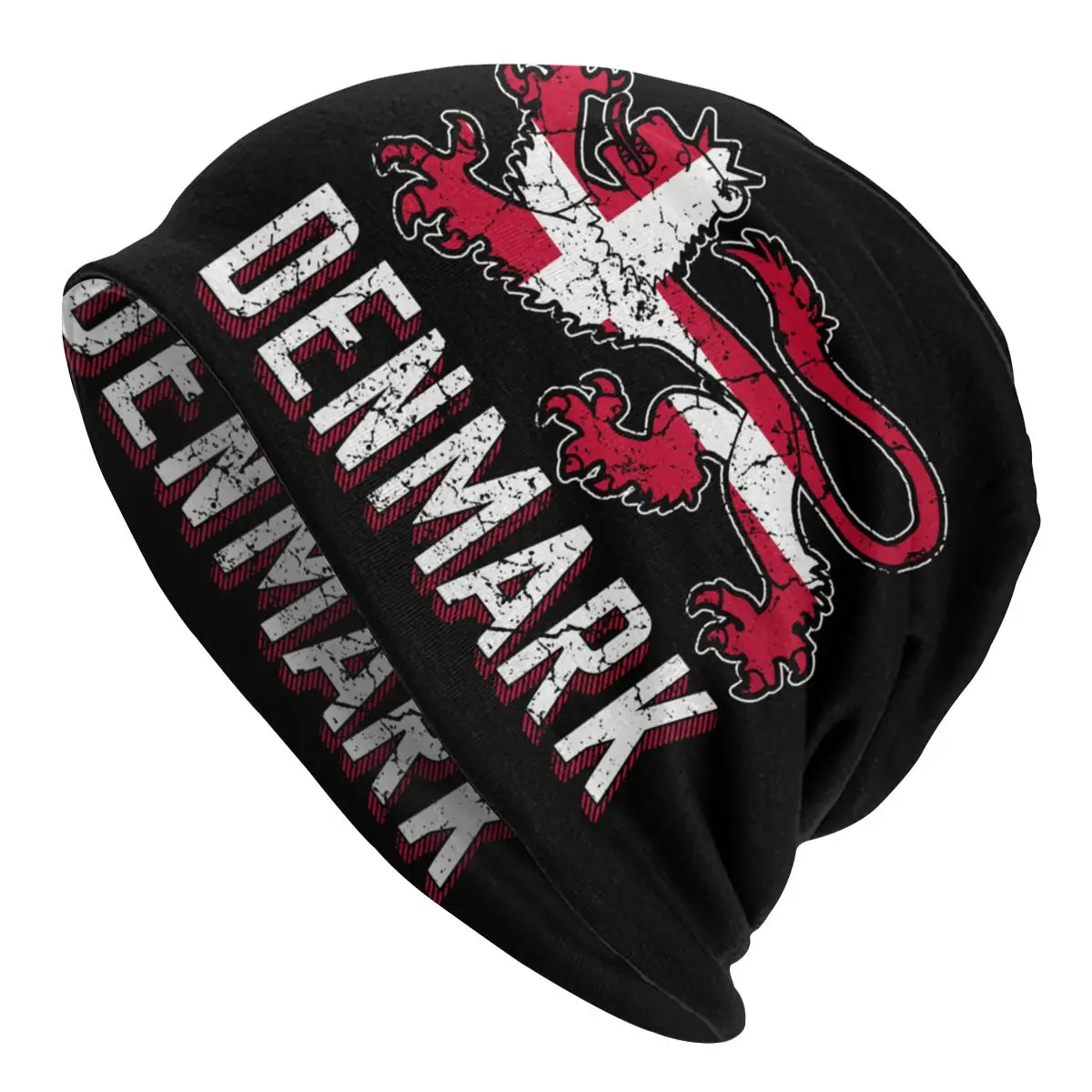 Fashion-Denmark-Coat-Of-Arms-Beanie-Cap-Winter-Warm-Bonnet-Homme-Knit ...