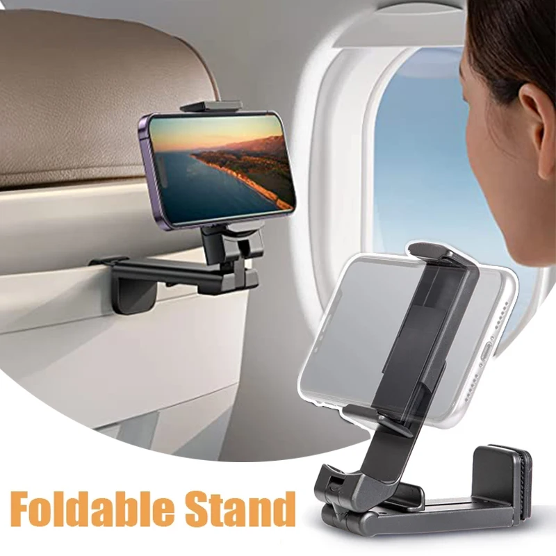 Universal-Airplane-Phone-Holder-Portable-Travel-Stand-Desk-Flight ...