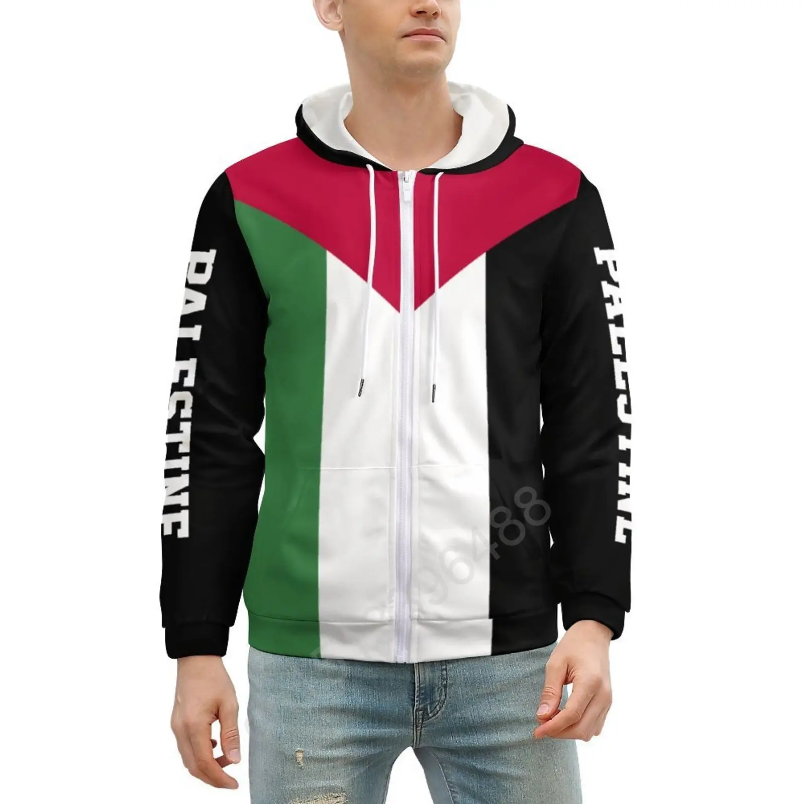 Palestine-Flag-3D-Printed-Men-Zipper-Hoodies-Sweatshirt-Unisex-Streetwear-Spring-and-Autumn ...