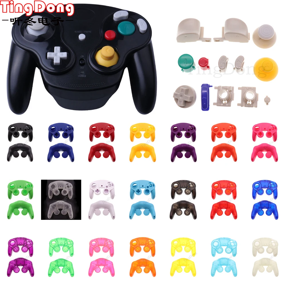 1set Front + Back Controller Housing Shell Replacement Part For Ngc ...