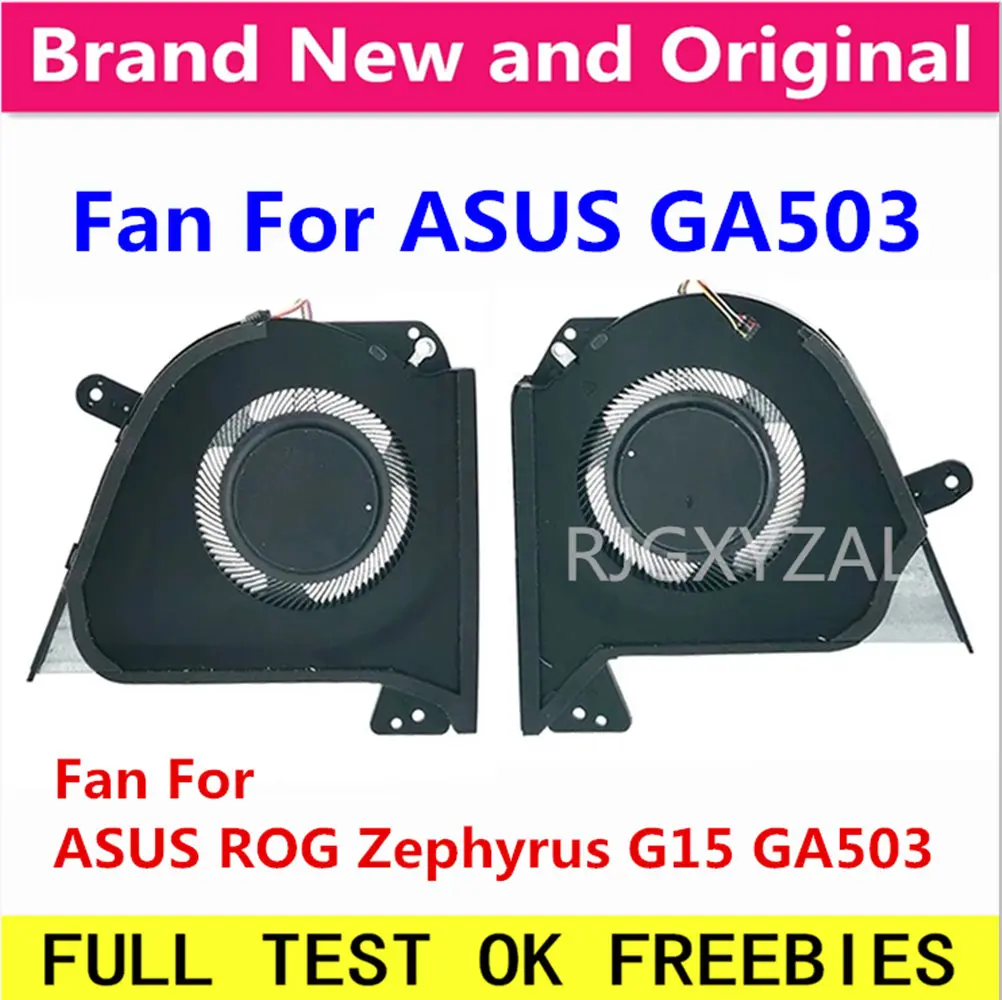 12V Computer Cooler Cooling fans for ASUS ROG Zephyrus G15 GA503 GA503Q Radiator CPU GPU ...