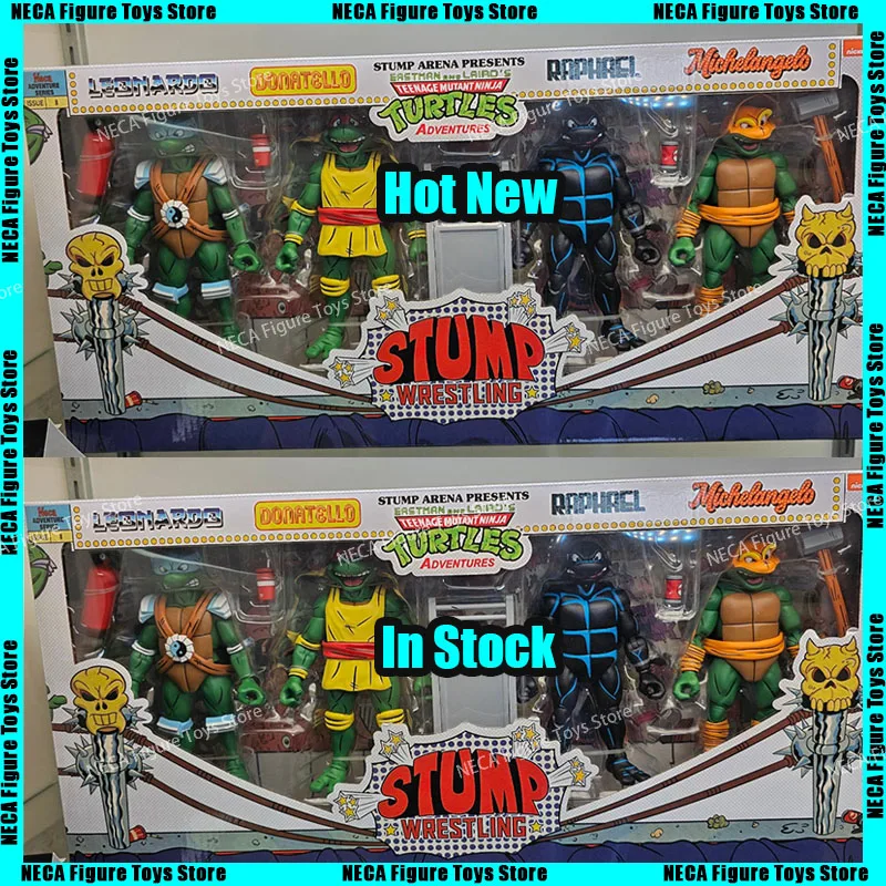 In-Stock-Neca-Stump-Arena-Presents-Leonardo-Raphael-Turtles-Anime ...