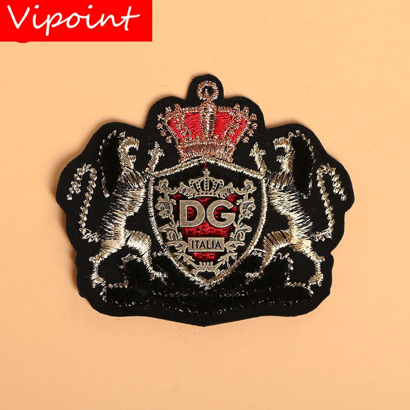 Lions Embroidery Badges | Badges Clothes Lion | Lions Patch Jacket - Embroidery Patch - Aliexpress