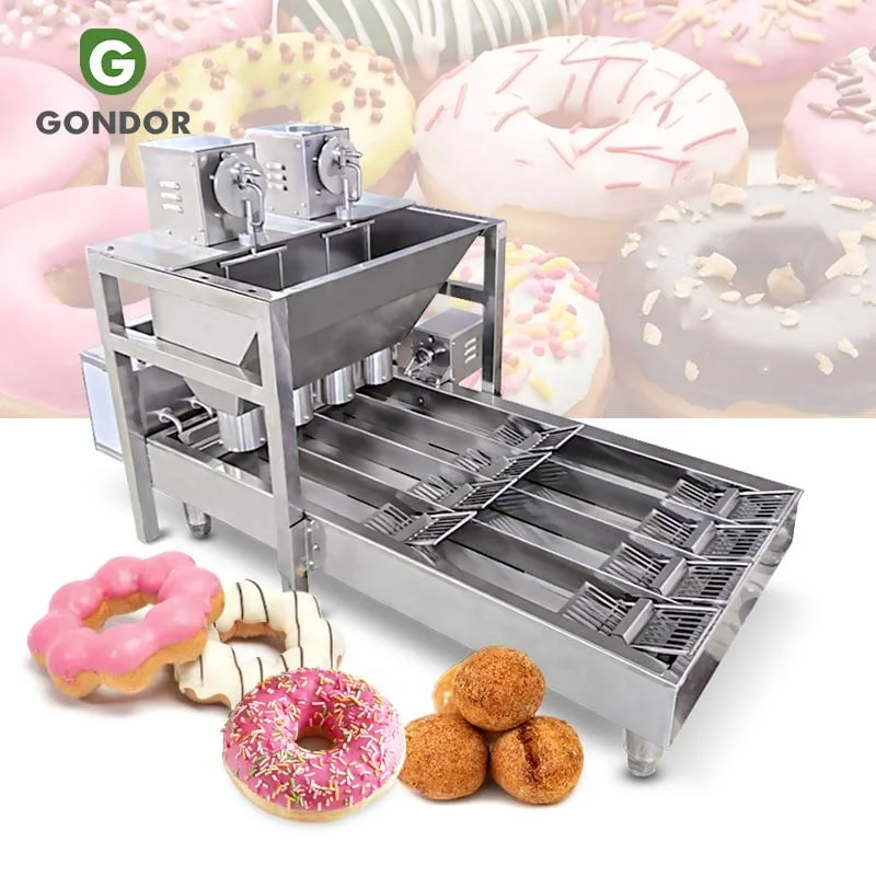 Mochi Doughnut Donut Ball Fully Automatic Mini Loukoumades Glazing ...