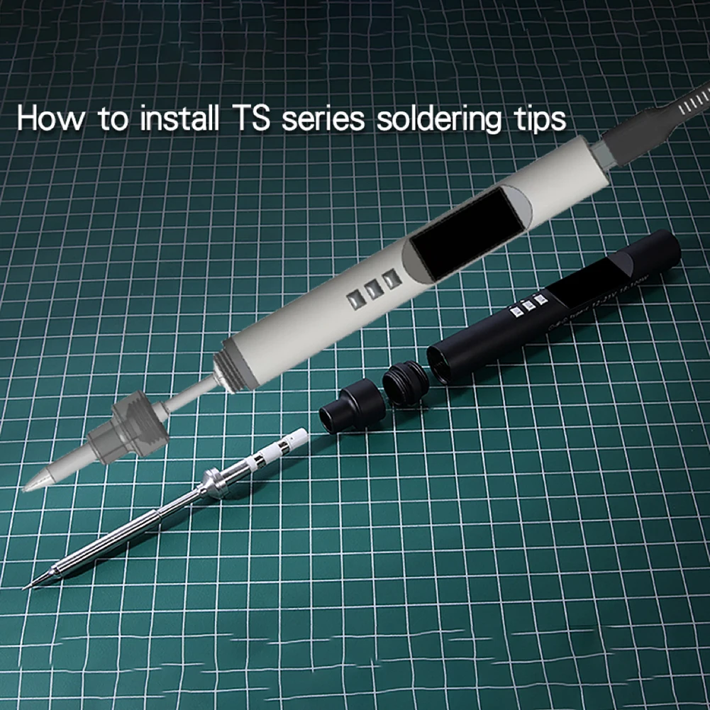 PTS200-Electric-Solder-Iron-100W-Digital-Soldering-Iron-ESP32 ...