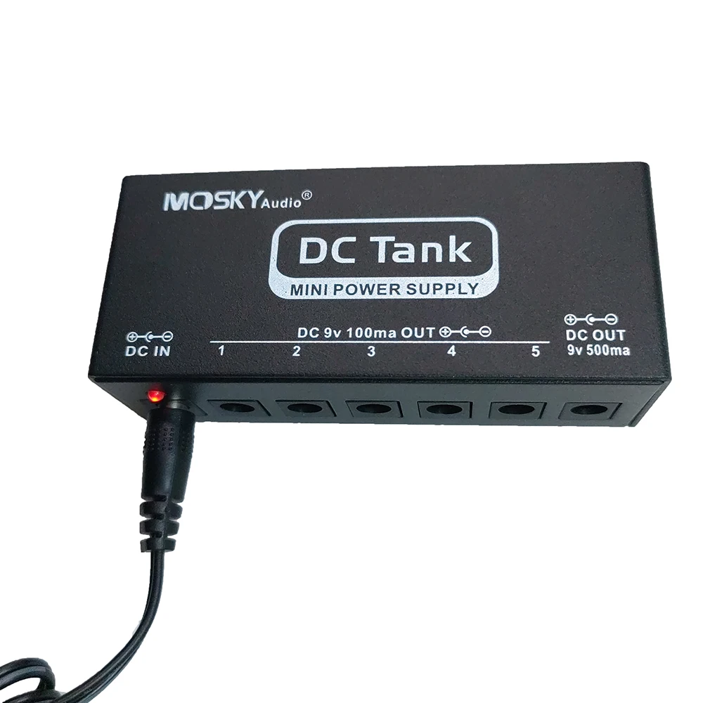 Mosky-DC-Tank-Mini-Pedal-Power-Supply-Guitar-Effects-Pedal-6-Isolated ...