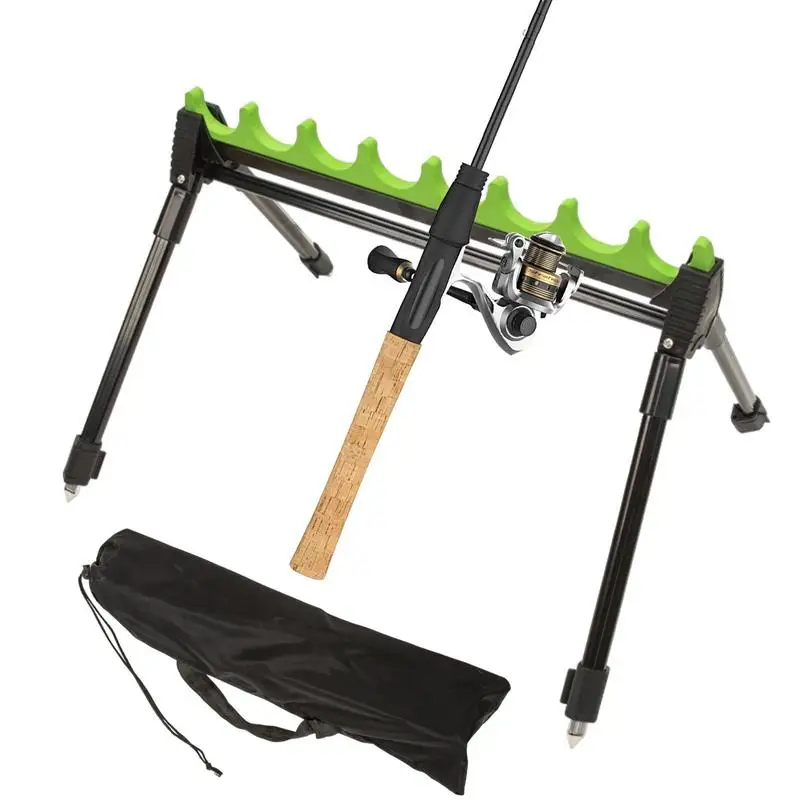 Fishing-Pole-Stand-Adjustable-Boat-Fishing-Pole-Holder-Firm-Grip-Zinc ...