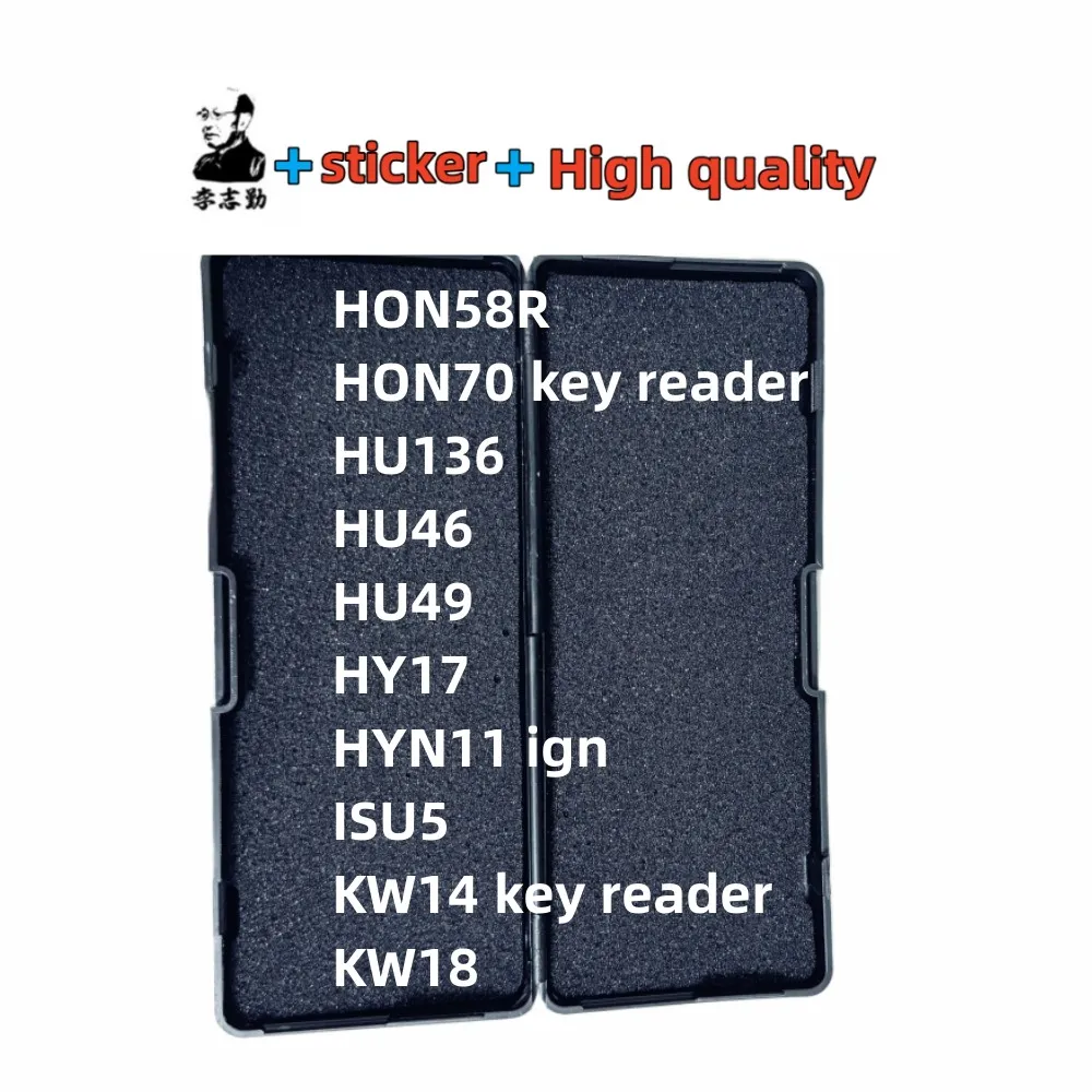 Lishi 2 in 1 Tool Head pattern and Sticker high quality HON58R HON70 ...