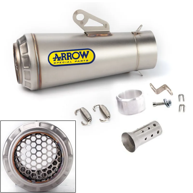 Universal Motorcycle ARROW Exhaust Muffler DB Killer GP Motocross ...