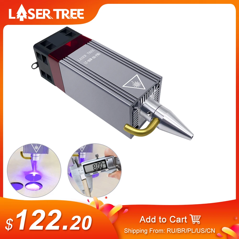 Laser-Boom-450nm-80W-High-Power-Laser-Hoofd-Met-Air-Assist-Metalen ...