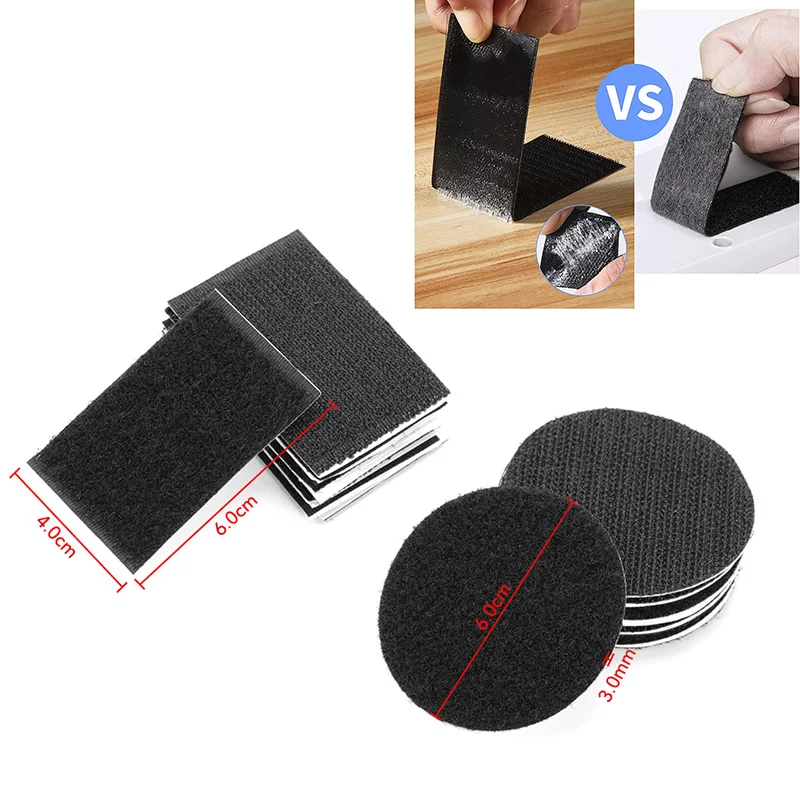 Strong-Self-Adhesive-Fastener-Nylon-Hook-Dots-Stickers-Adhesive-Tape ...