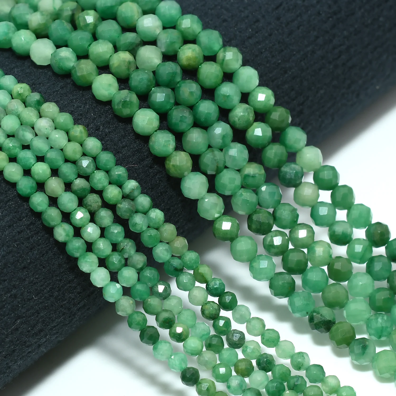 Natural Nice Quality African Jade Faceted Round Beads 2.3mm/3.3mm ...