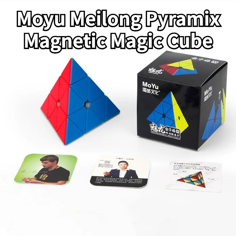 Funcube-Moyu-Meilong-Pyramix-M-Magnetic-Magic-Speed-Cube-3X3-Piramide-Stickerloze-Speed-Magic ...