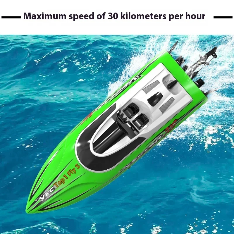 2-4g-Remote-Control-Speedboat-High-speed-Brushless-Rc-Boat-Toys-Vector ...
