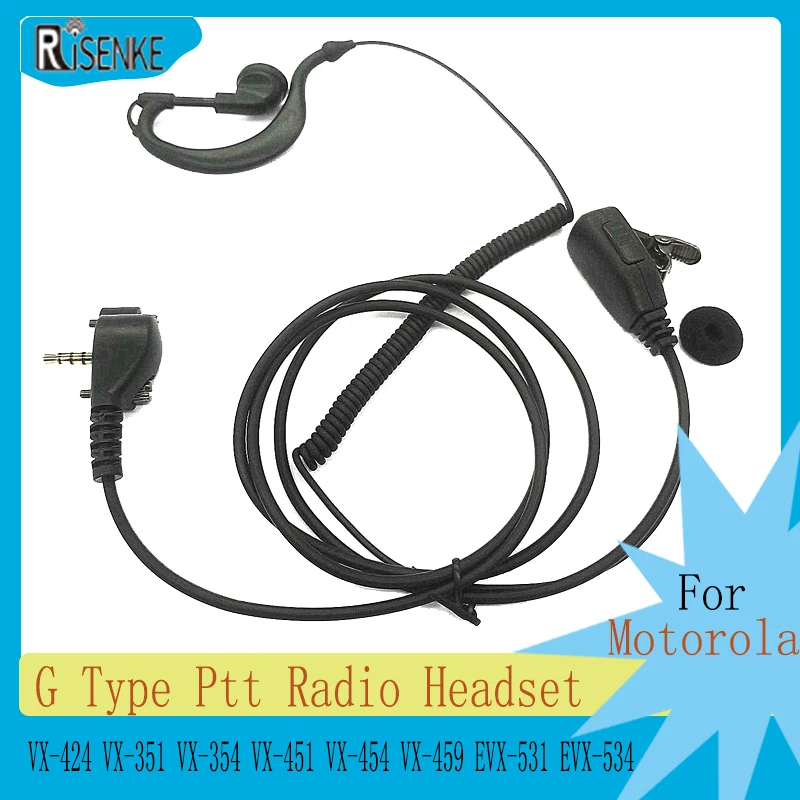 RISENKE-Vertex-Headset-for-Motorola-VX-261-VX-410-VX-424-VX-264-VX-354 ...