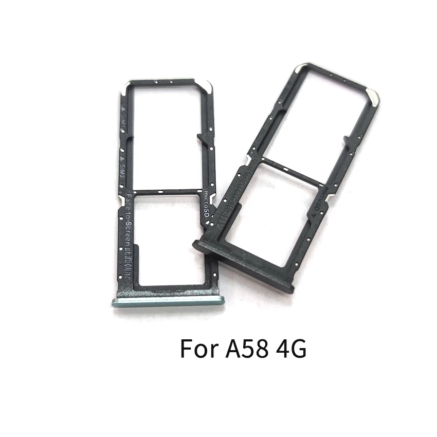 For Oppo A58 A58x A78 SIM Card Tray Slot Holder Adapter Socket Repair ...