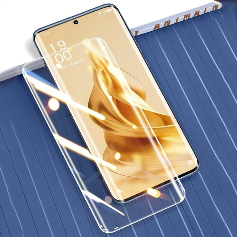 3D UV Tempered Glass For OPPO Reno 10 Pro + 9 Pro Plus Full Cover ...