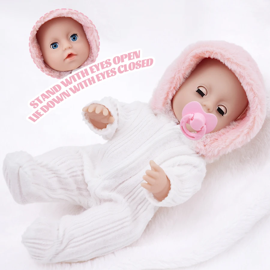 White clothing doll, 10 inches and 25 centimeters, super realistic ...