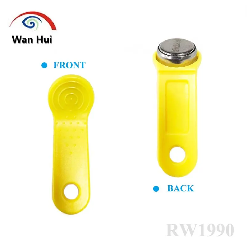 5Db Rw1990 Rfid Key Rw1990-F5 Ibutton Tm Touch Memory Card Tag Átírható ...