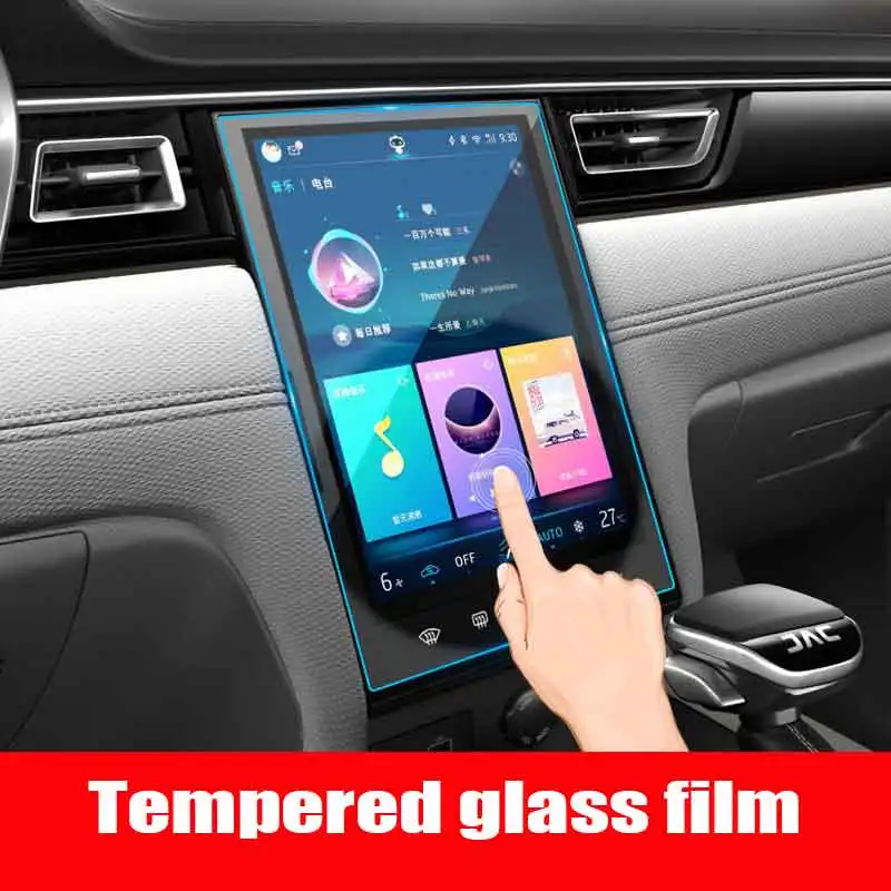 Tempered glass film protector For JAC J7 2020 10.4 inch car radio gps ...