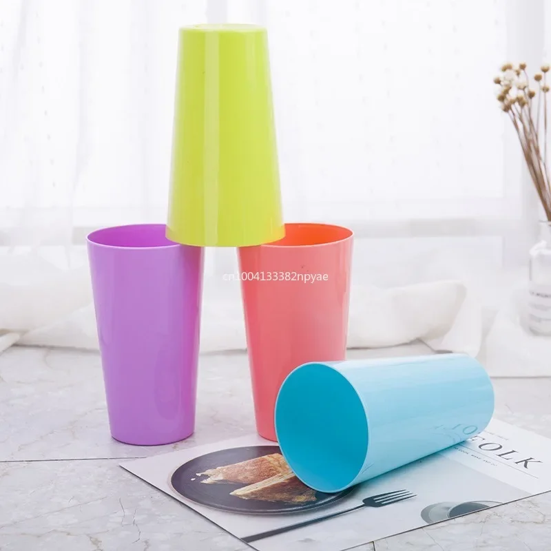 1PCS 530ml Plastic Cups Free BPA Unbreakable Large Color Cup for Beer ...