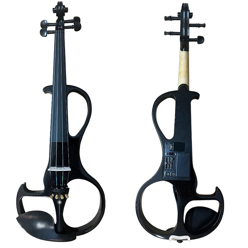Electronic Violin Professional 4/4 Adult Violin Beginners Play Black ...