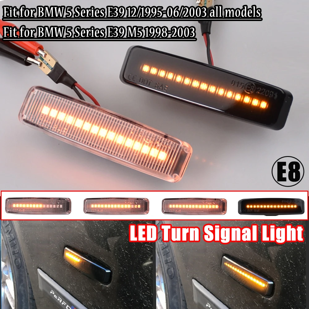 LED-Dynamic-Turn-Signal-Light-Side-Marker-Sequential-Lamp-Blinker ...