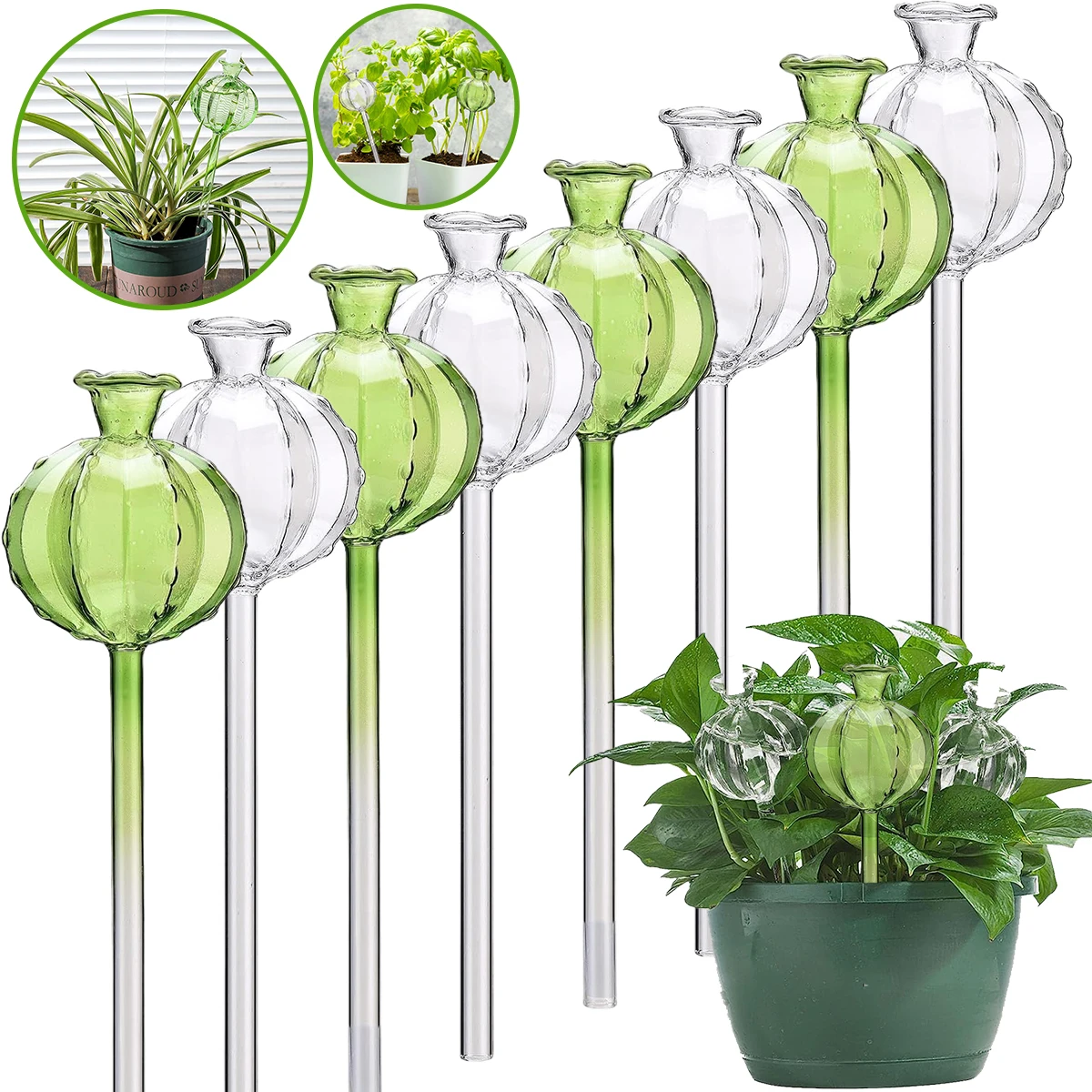 Plant-Self-Watering-Globes-Automatic-Plant-Water-Feeder-Glass-Bulbs ...
