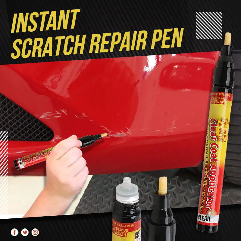 Car Scratch Repair Auto Paint Pen Clear Coat Applicator Fix it Pro ...