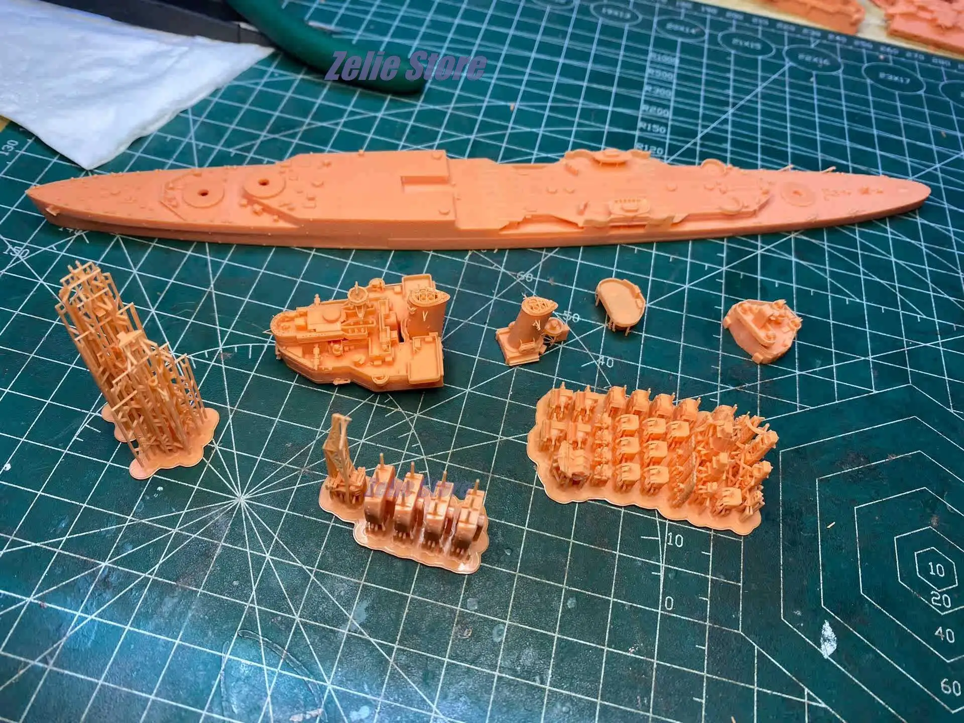 1/700 HMS Liverpool United Kingdom Resin 3D Printed Warship Model Ship ...