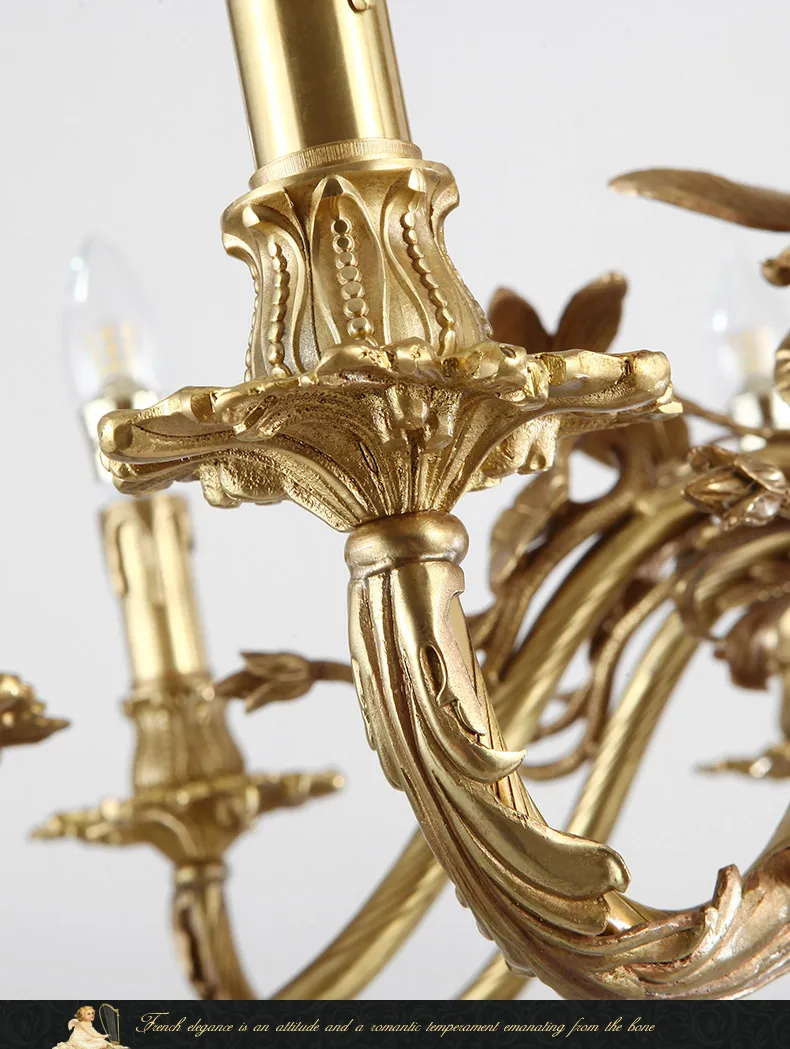 Versailles Royale - European Rococo Lighting Fixture Classic Vintage C ...