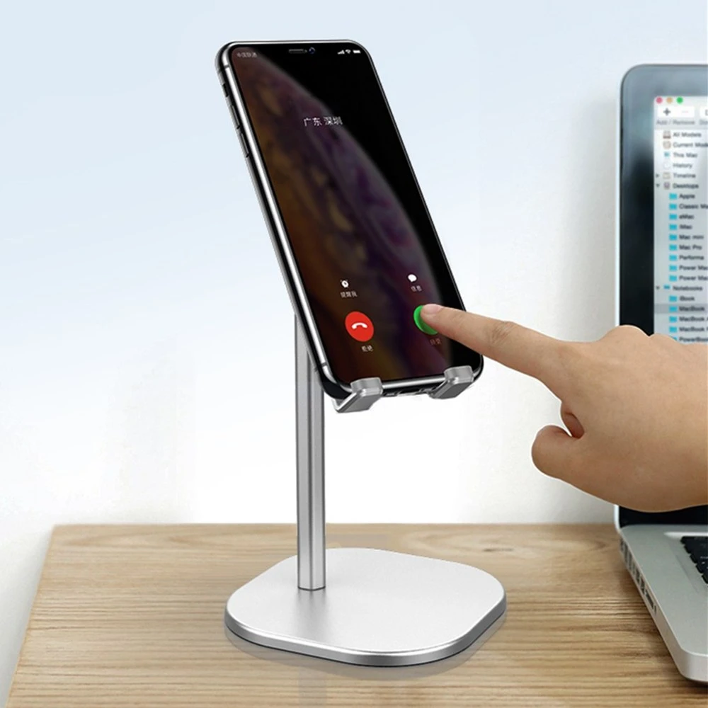 Metal Desktop Phone Tablet Holder Table Cell Foldable Extend Support ...