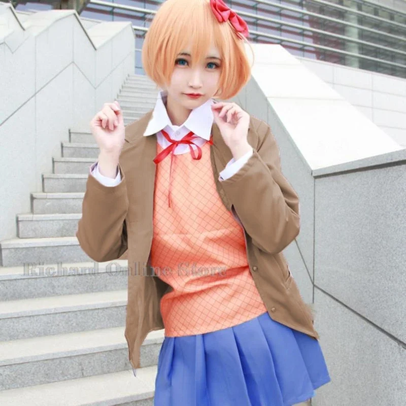 Game-Doki-Doki-Literature-Club-Sayori-Yuri-Natsuki-Monika-Cosplay ...