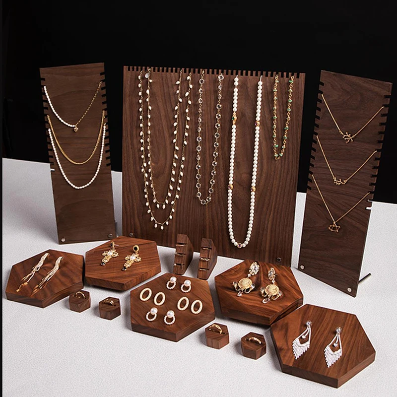 Jewelry Organizer Stand Necklace Holder Jewellery Rack with Earring ...