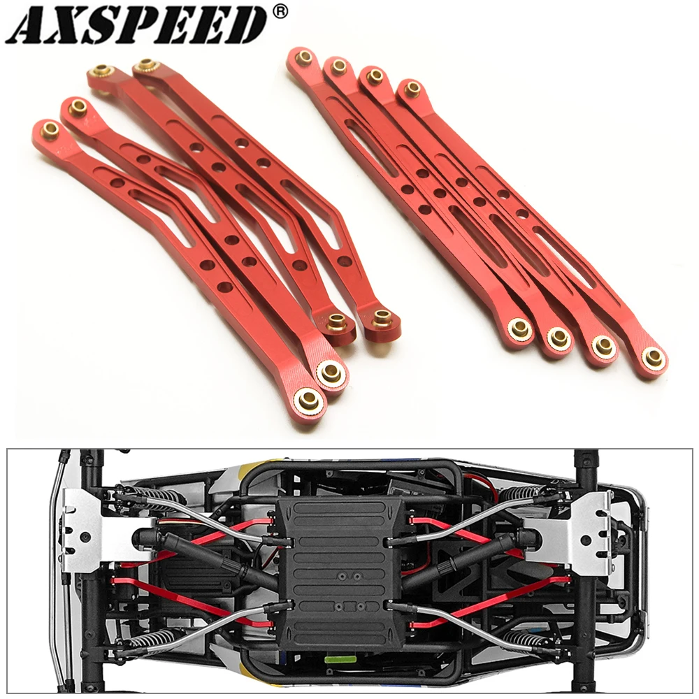 AXSPEED-Aluminum-Link-Rod-Upper-Lower-Arm-Chassis-Suspension-Linkage ...
