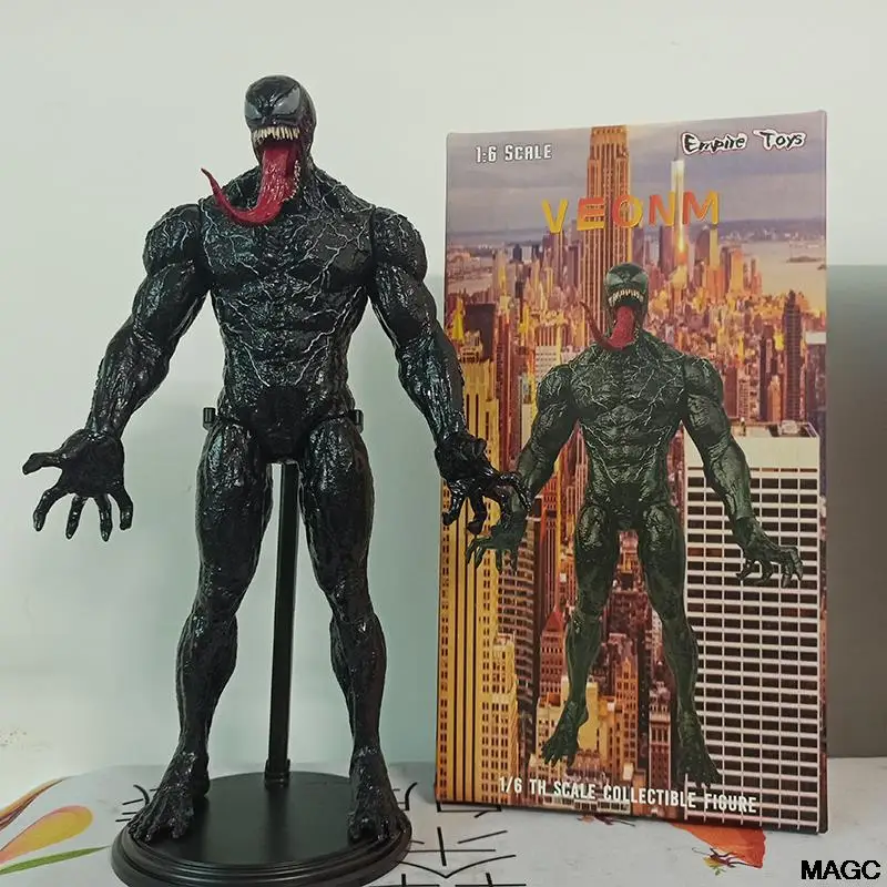Marvel Crazy Empire Toys Venom Action Figure Statue Avengers Decorate ...