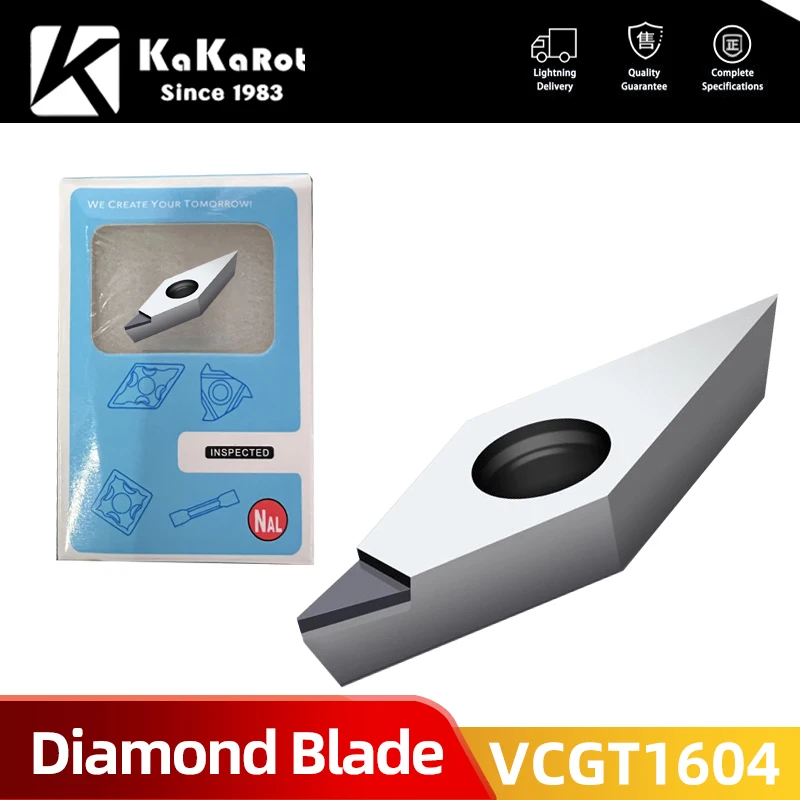 KaKarot-VCGT160402-VCGT160404-VCGT160408-Diamond-Insert-VCGT-PCD ...