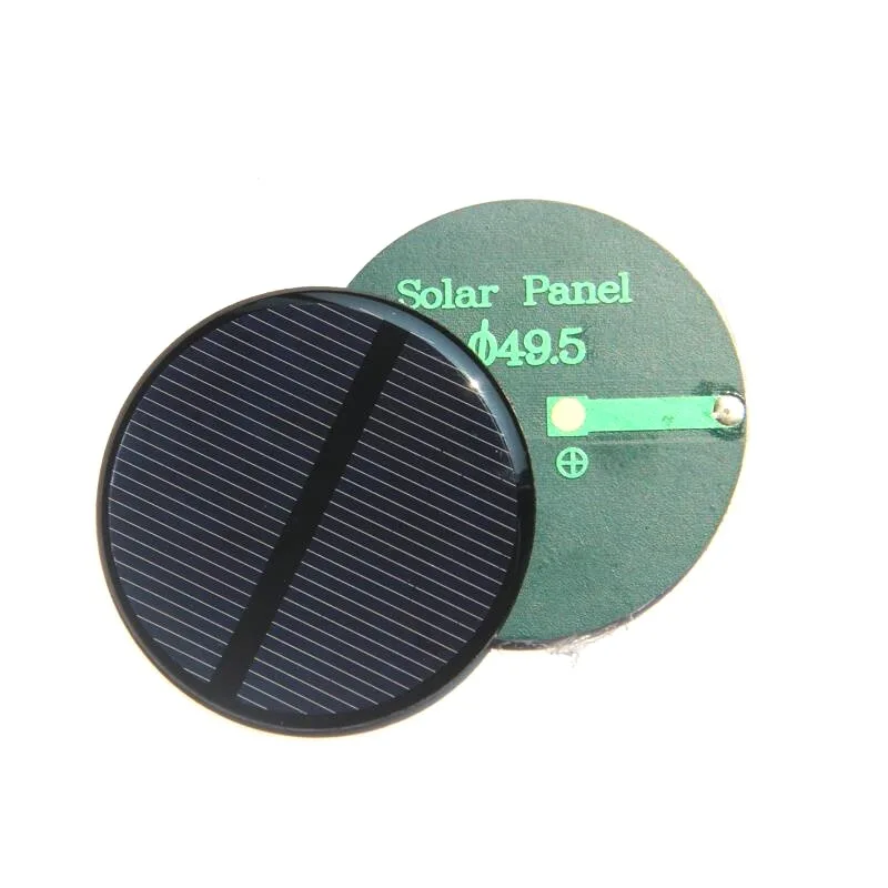 Small-Mini-49-5MM-Epoxy-Round-Solar-Cells-0-15W-0-5V-Ploy-Solar-Panel ...