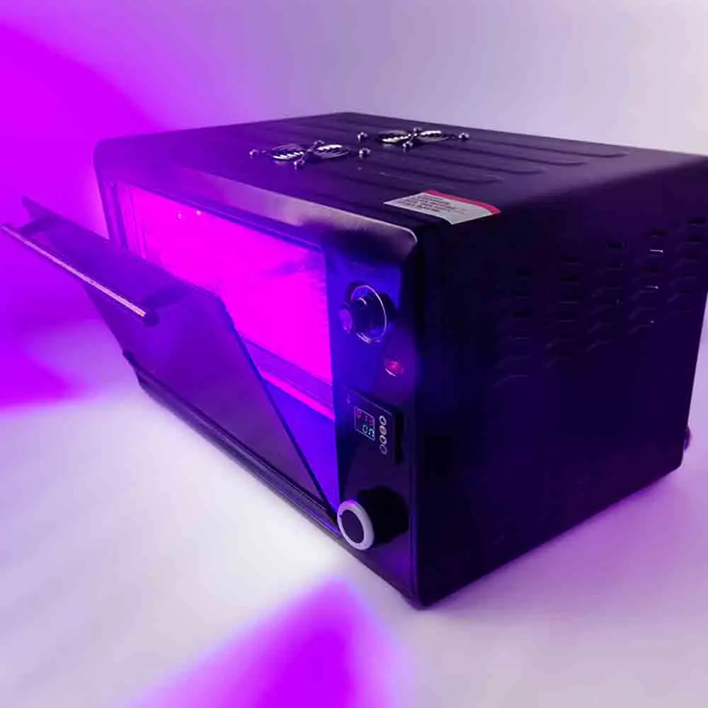 Horno UV de gran tamaño, caja de curado ultravioleta de alta potencia ...