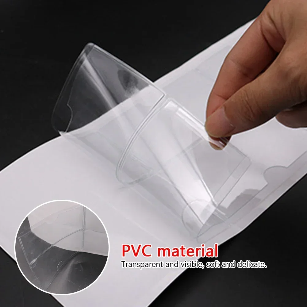 Self-Adhesive PVC Clear Car Windshield Ticket Card Holder Parking ...