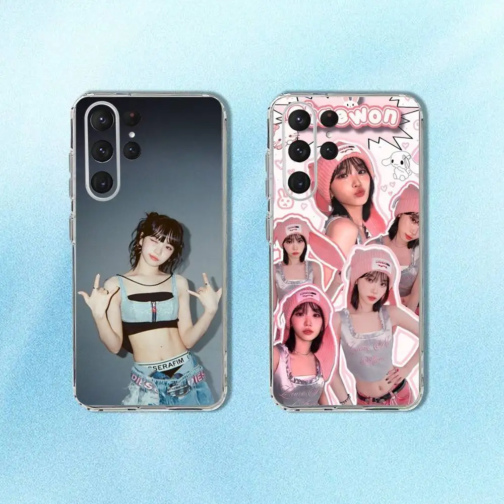 Singer Kim Chaewon Phone Case For Samsung S24,30,21,22,23,20 FE,lite ...