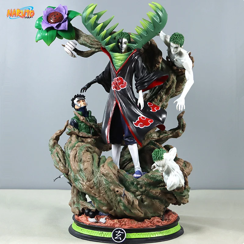 Figura de acción de Naruto Zetsu Vs Yamato, estatua de postura de ...
