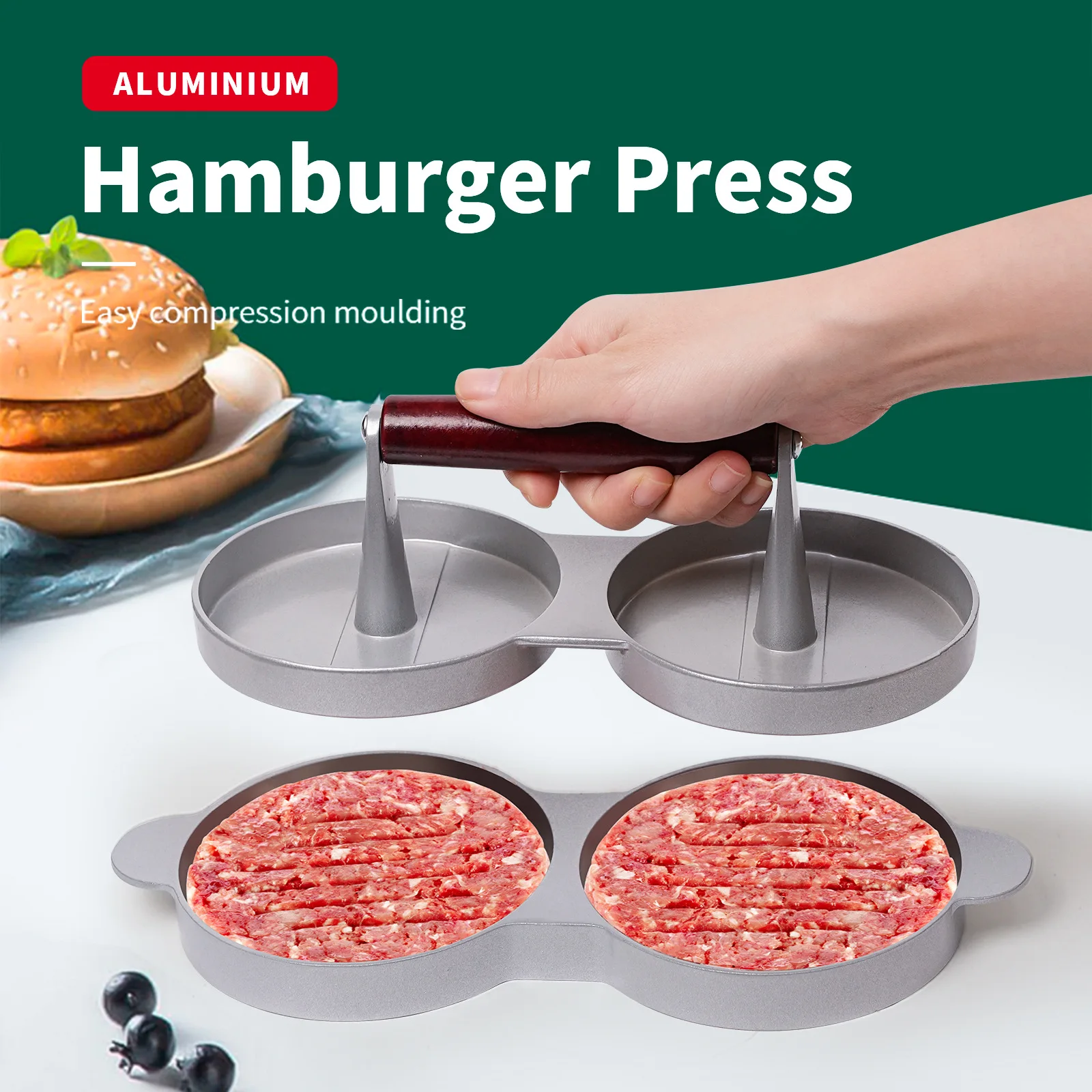 Round-Pressed-Meatloaf-Model-Hamburger-Meatloaf-Baby-Rice-Mold-Beef ...