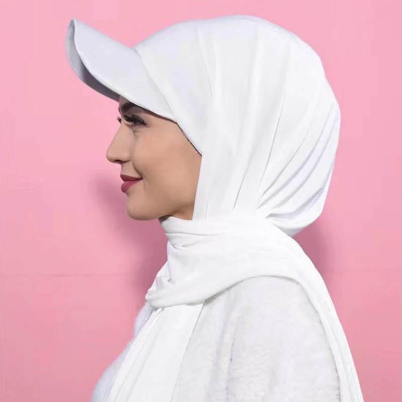 Muslim Women Plain Scarf Cap | Cap Hijab Women Ladies | Muslim Head Cap ...