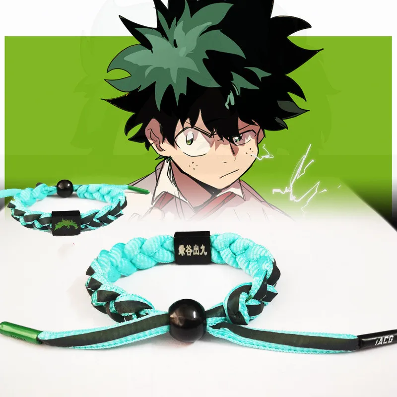Anime-My-Hero-Academia-Midoriya-Izuku-Todoroki-Shoto-Cosplay-Bracelet ...