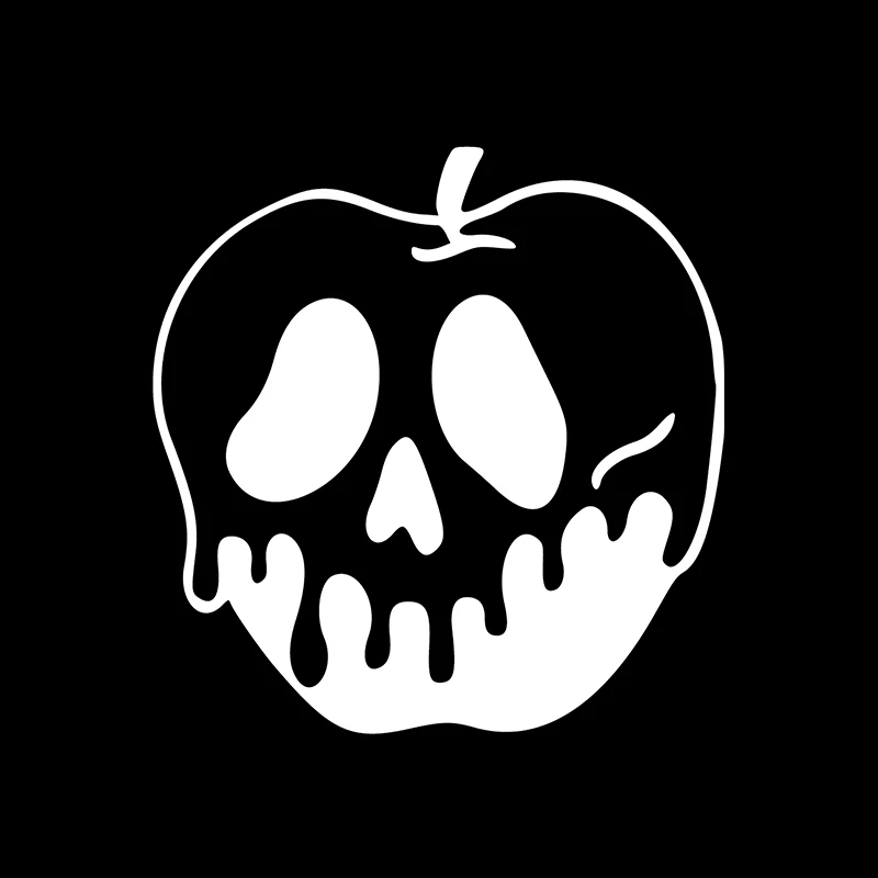 Snow White Apple Silhouette