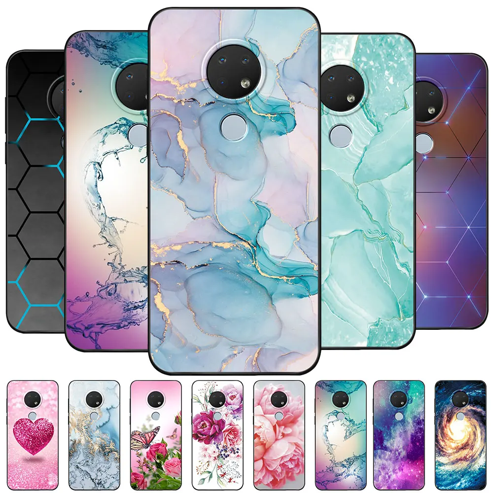 For-Nokia-6-2-nokia7-2-Cases-Luxury-Shockproof-Soft-Silicone-Fashion ...