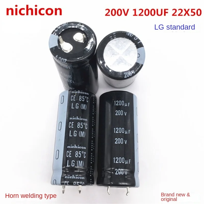 1PCS-200V1200UF-22X50-Nichicon-electrolytic-capacitor-1200UF-200V-22-50 ...